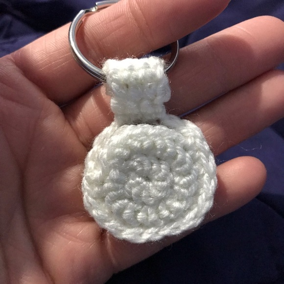 DShandmade | Accessories | Crocheted Aldi Quarter Keeper Keychain ...